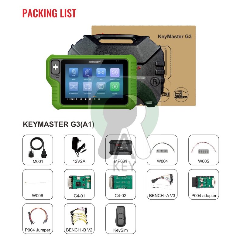 OBDSTAR Key Master G3 – Tablet