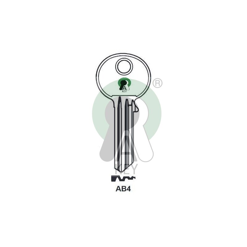 AB4 Silca 945 AU3 - Zylinderschlüssel