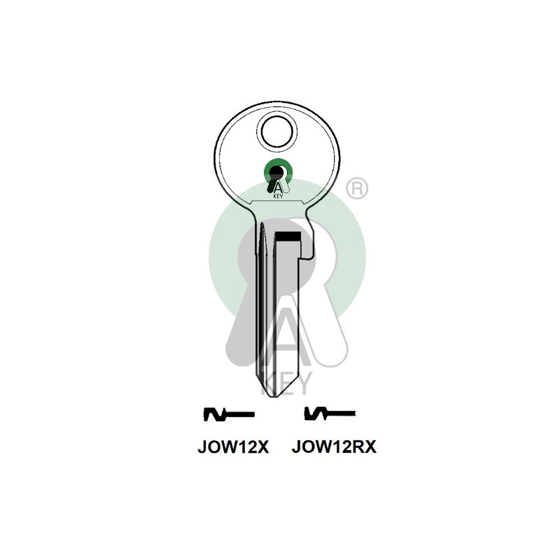 JOW12X 1502-0 +106 JOW12A JWL-14D Universal Passepartout GTV / Jowil