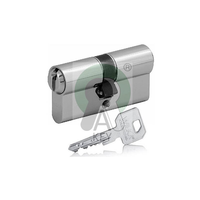 Wilka Carat S1 Zylinder 30/50 mm, mit 3 Schlüssel