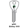 Börkey 1919 AU102 Zylinderschlüssel Tulpenform